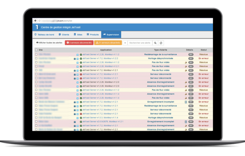 Solution logicielle de vidéosurveillance - Seek-One